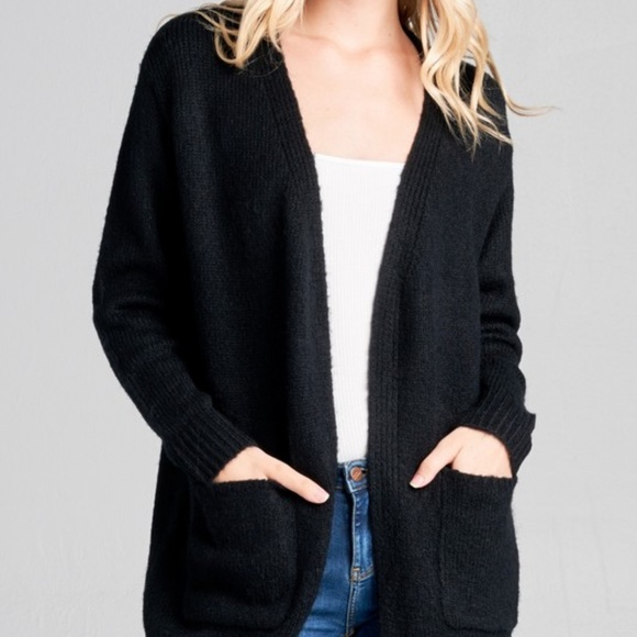 Jackets & Coats | Long Sleeve Open Front Tunic Sweater Cardigan | Poshmark